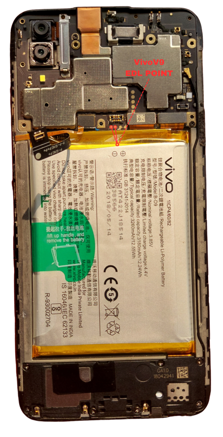 Vivo V9 EDL Point Pattern Pin & Frp UMT Unlock | ONE CLICK - Quick Repair